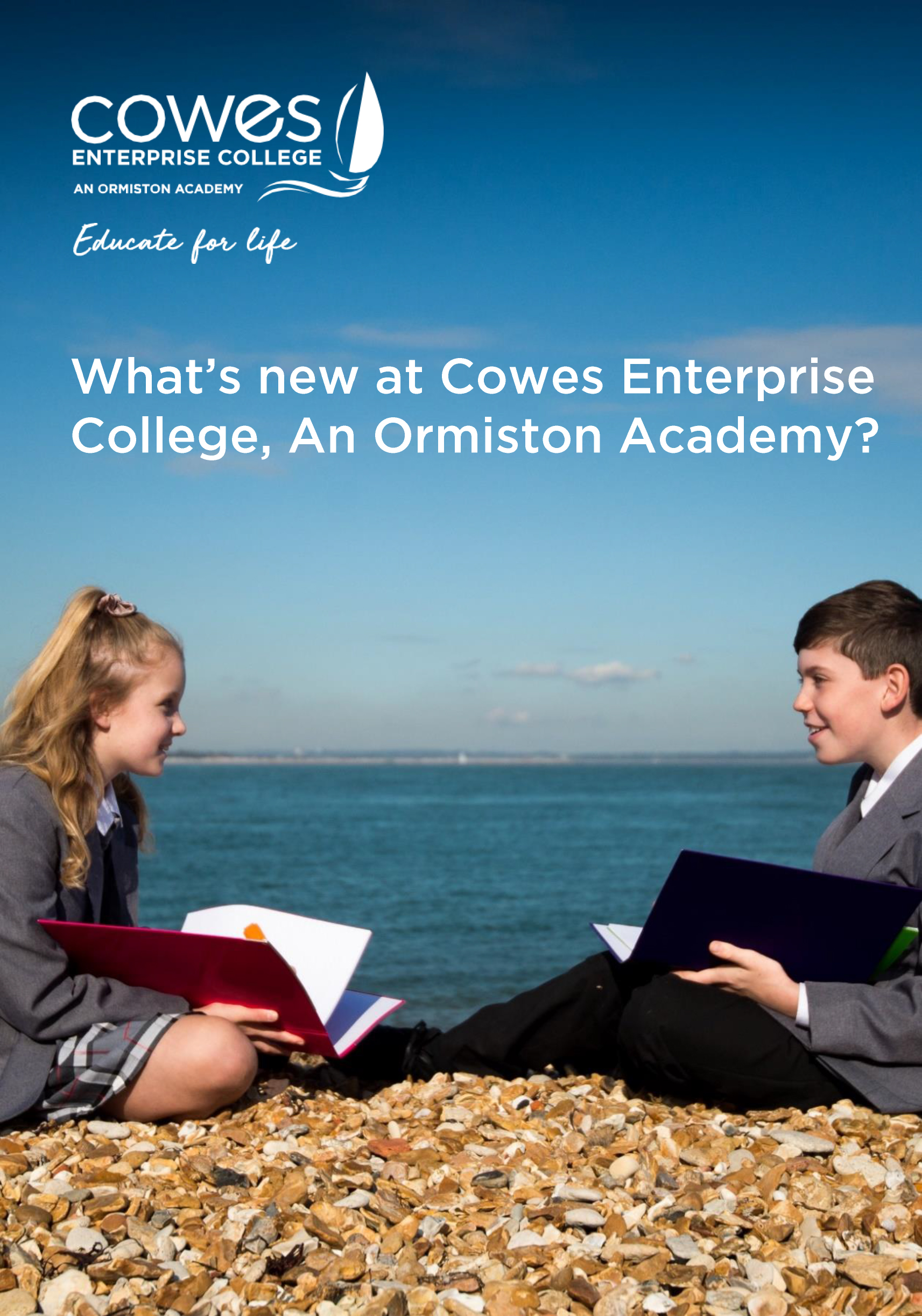 Cowes Enterprise College, An Ormiston Academy - What's new at Cowes